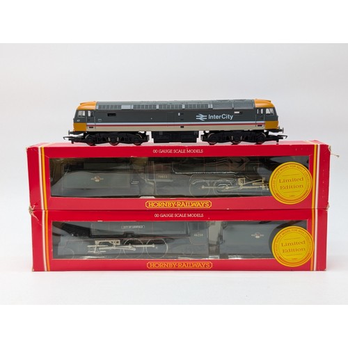 HORNBY 00 gauge Steam Locos comprising: R378 Britannia Class 4-6-2 ...