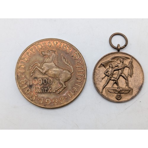 TOKEN. Germany, inflationary period notgeld, Province of Westphalia ...