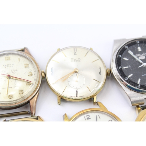 Assorted Vintage Mechanical Watch Heads