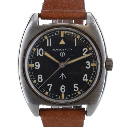 Hamilton - W10 1975 Military Issued Hand Wind Field Watch, ref. W10 ...