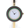 Gucci - Interchangeable Bezel Gold Tone Quartz Watch, ref. 11/12