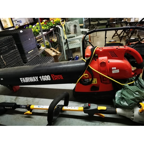 Power devil fairway 1600 leaf blower bag store
