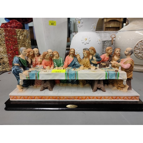 Heavy as new Juliana Collection ornament depicting The Last Supper