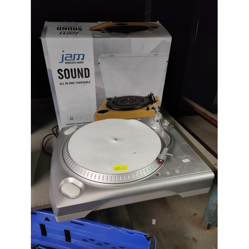 Jam wireless sound all in one turntable