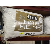 BHS hotel pillows pair, as new