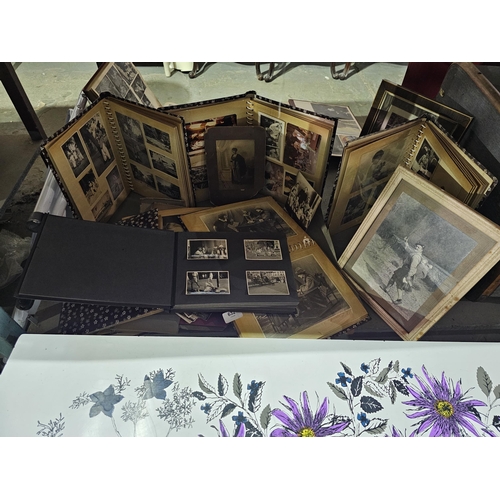 Large collection of vintage photo albums