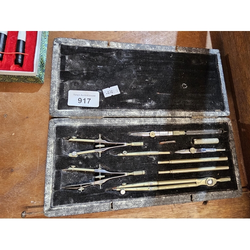 Draughtsman tool set in original box