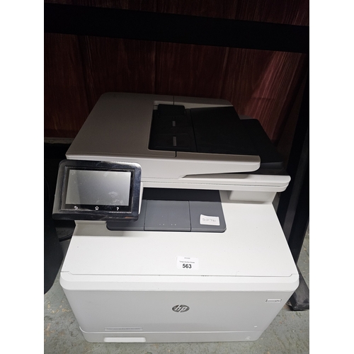 HP Color LaserJet Pro MFP M479fdw, a multifunction color laser printer. K