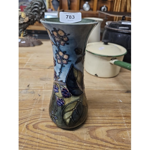 Moorcroft Blackberry Bramble Pattern Vase