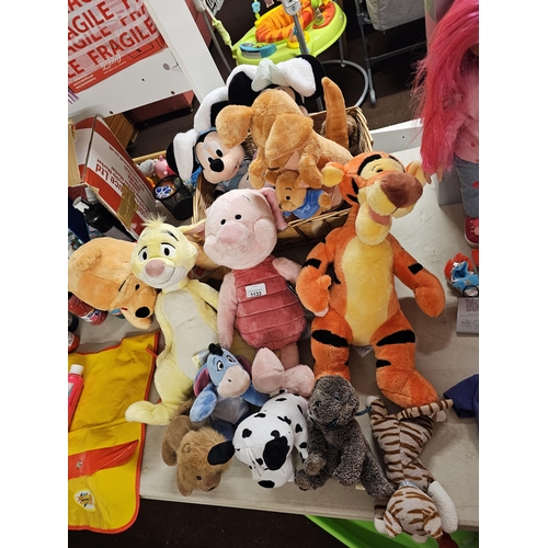 LARGE COLLECTION OF DISNEY SOFT TOY CHARACTERS, EXCELLENT CONDITION ...