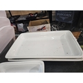 LARGE HEAVY CERAMIC RECTANGULAR ROASTING DISHES