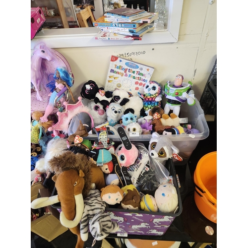 HUGE JOB LOT OF TOYS INCLUDING BUILD A BEAR COSTUMES, BUZZ LIGHTYEAR ...