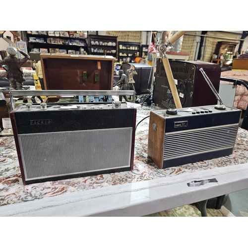 Roberts DAB/FM RDS and Vintage Hacker Hunter RP38A Vintage radios