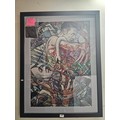 Original Abstract Painting by Artist Graham Siddall with original ...
