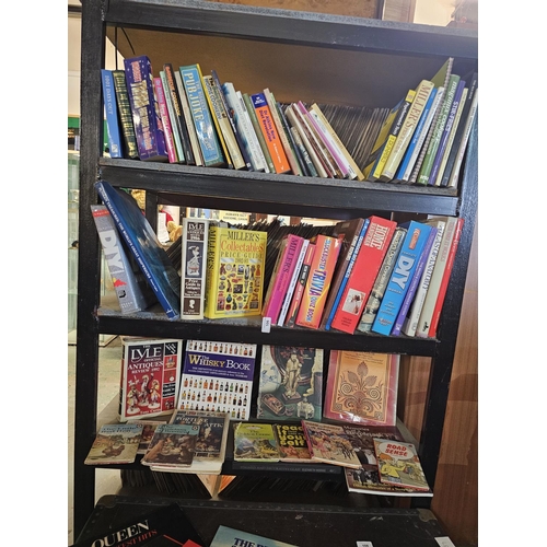VERY LARGE COLLECTION OF BOOKS INCLUDING ANTIQUE, DIY AND COLLECTABLE ...