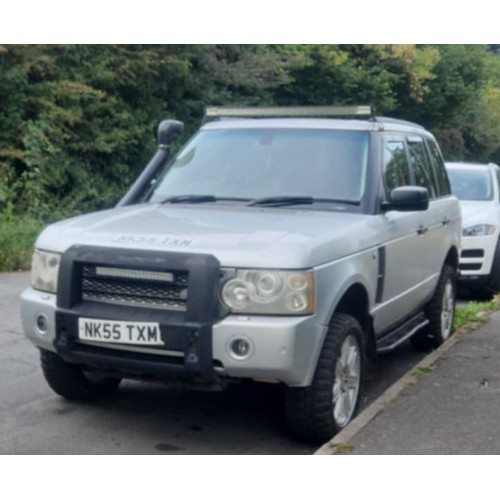 SILVER RANGE ROVER L322