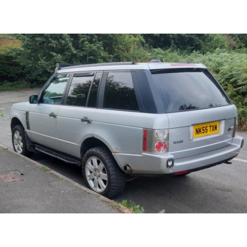 SILVER RANGE ROVER L322