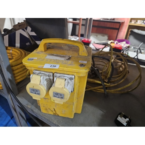 FAITHFULL 2 SOCKET ELECTRICAL TRANSFORMER