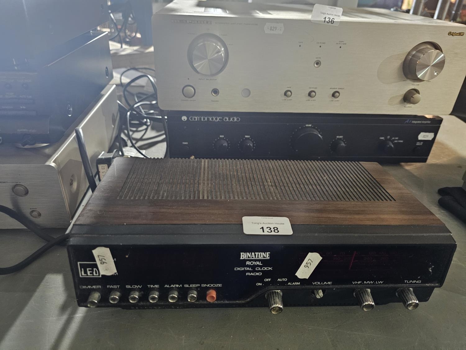 binatone digital clock radio