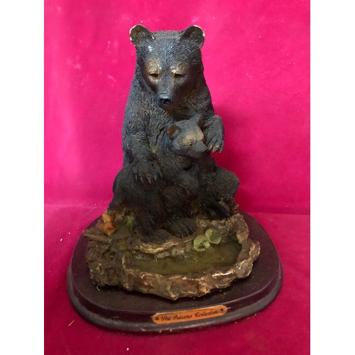 Juliana collection ornament of mother and baby bear