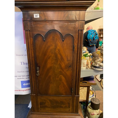 Jos. A Bates Huddersfield Grandfather Clock with weights and pendulum