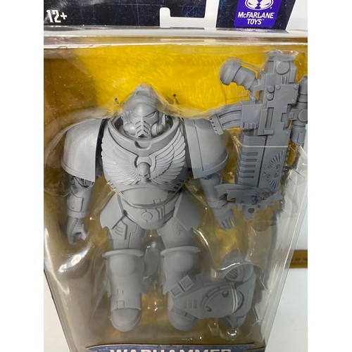 McFarlane Toys Warhammer 40k Space Marine Primaris Hellblaster 7" action figure.