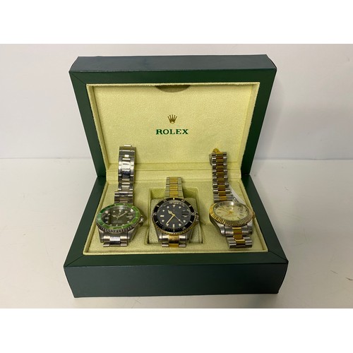 3 copy Rolex watches with Rolex box
