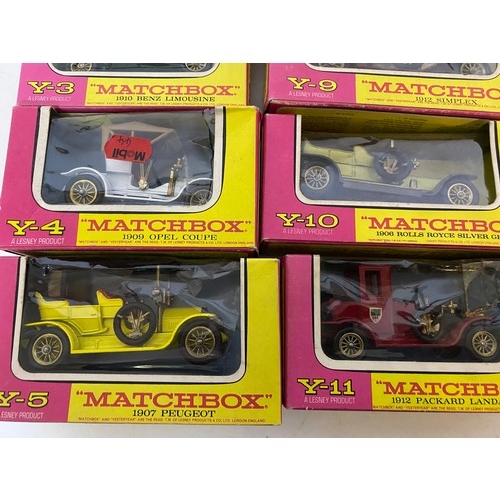 Model cars from Matchbox, Models of Yesteryear, Y1-Y15 [no Y6].