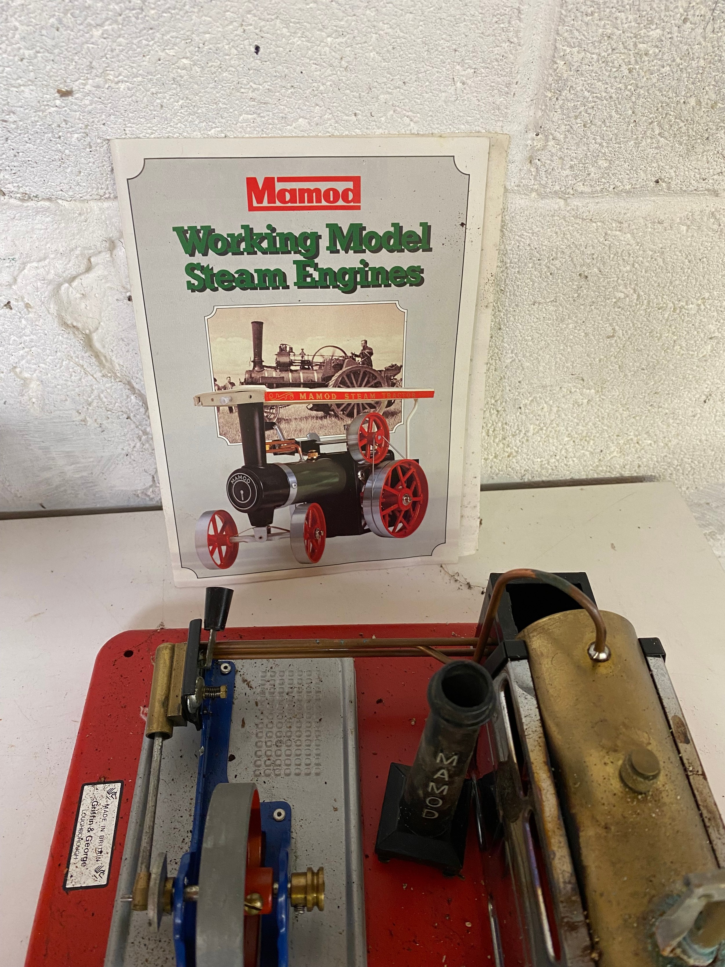 Mamod steam engine SP4 in original box