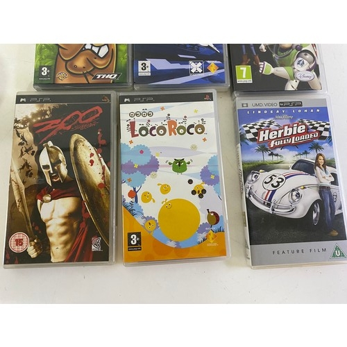 Sony PSP-1003 console in white with charging cable, memory stick, UMB ...