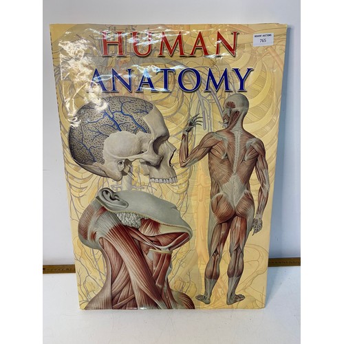 Giant sized book on human anatomy 60x43cms