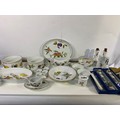 Collection of Royal Worcester 'Evesham' tableware comprising serving ...