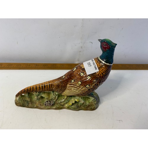 Beswick pheasant no.1226 standing 15 cms tall
