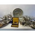 Large selection of clean silver plate