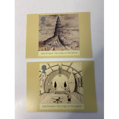 Royal Mail The Lord of the Rings complete set of 10 postcards in new ...