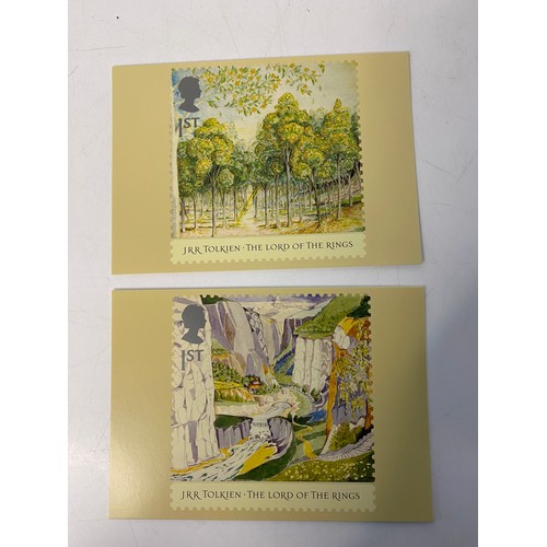 Royal Mail The Lord of the Rings complete set of 10 postcards in new ...