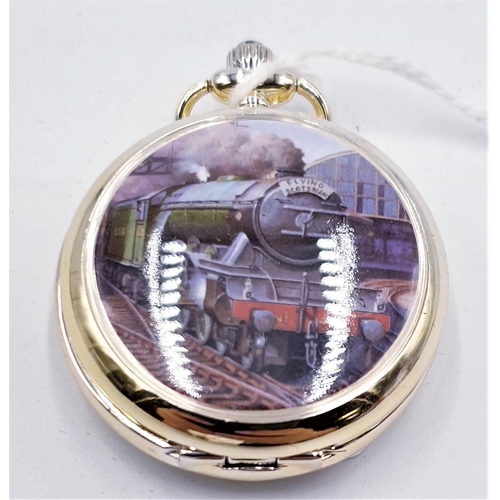 MECHANICAL (Wind Up) "FLYING SCOTSMAN" POCKET WATCH