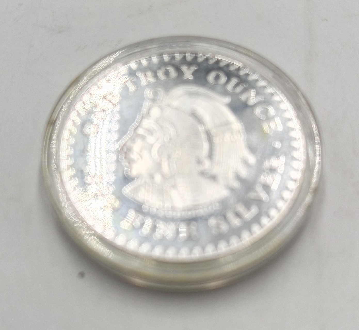 SILVER (999) 1 Ounce AZTEC COIN