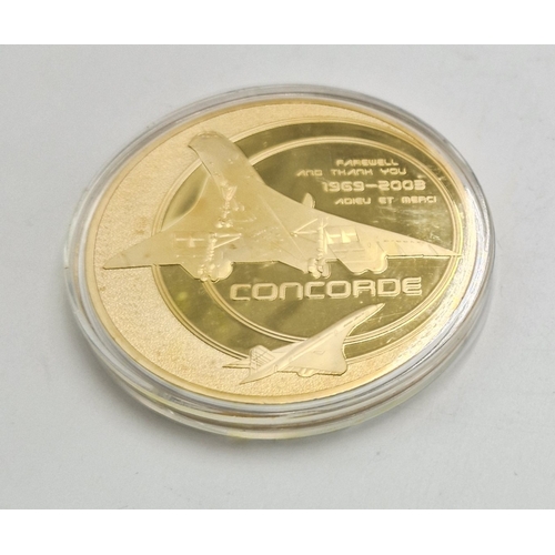 COMMEMORATIVE (1969/2003) COIN "FAREWELL" (Made For The Final Flight Of ...