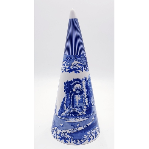 SPODE CHINA BLUE/WHITE Extra Large 33cm CONE IN THE ITALIAN DESIGN