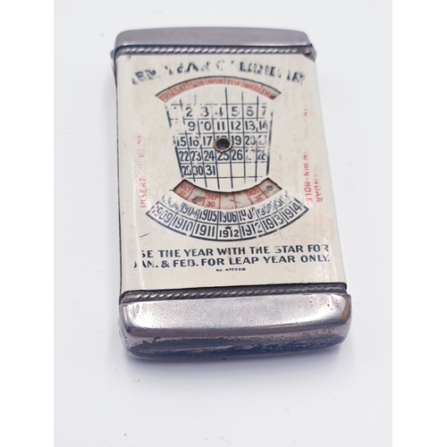 VESTA MATCH HOLDER CALANDER