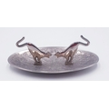 SEBA SILVER PLATED 16cm TRINKET TRAY