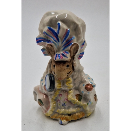 BESWICK 10.1cm BEATRIX POTTER CHARACTER FIGURINE "LADY MOUSE" (Model No ...
