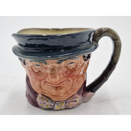 ROYAL DOULTON Small 9cm CHARACTER JUG "TONY WELLER" (Handle:) D5530 ...
