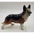 H.WAIN & Sons (Melba Ware) Large 22cm x 20cm MODEL OF A GERMAN SHEPHERD ...