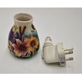 OLD TUPTON WARE NIGHT LIGHT IN THE SUMMER BOUQUET DESIGN
