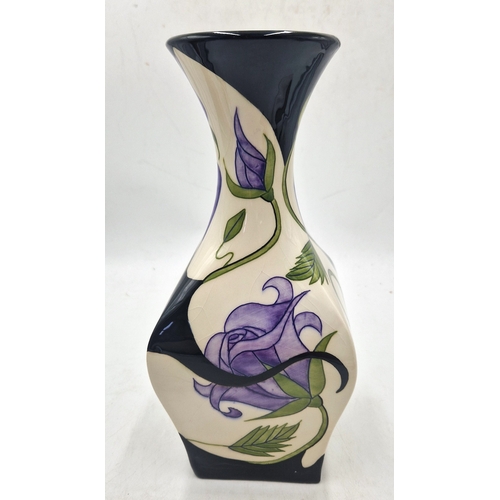 COBRIDGE STONEWARE (Black Ryden) Extra Large 31cm VASE
