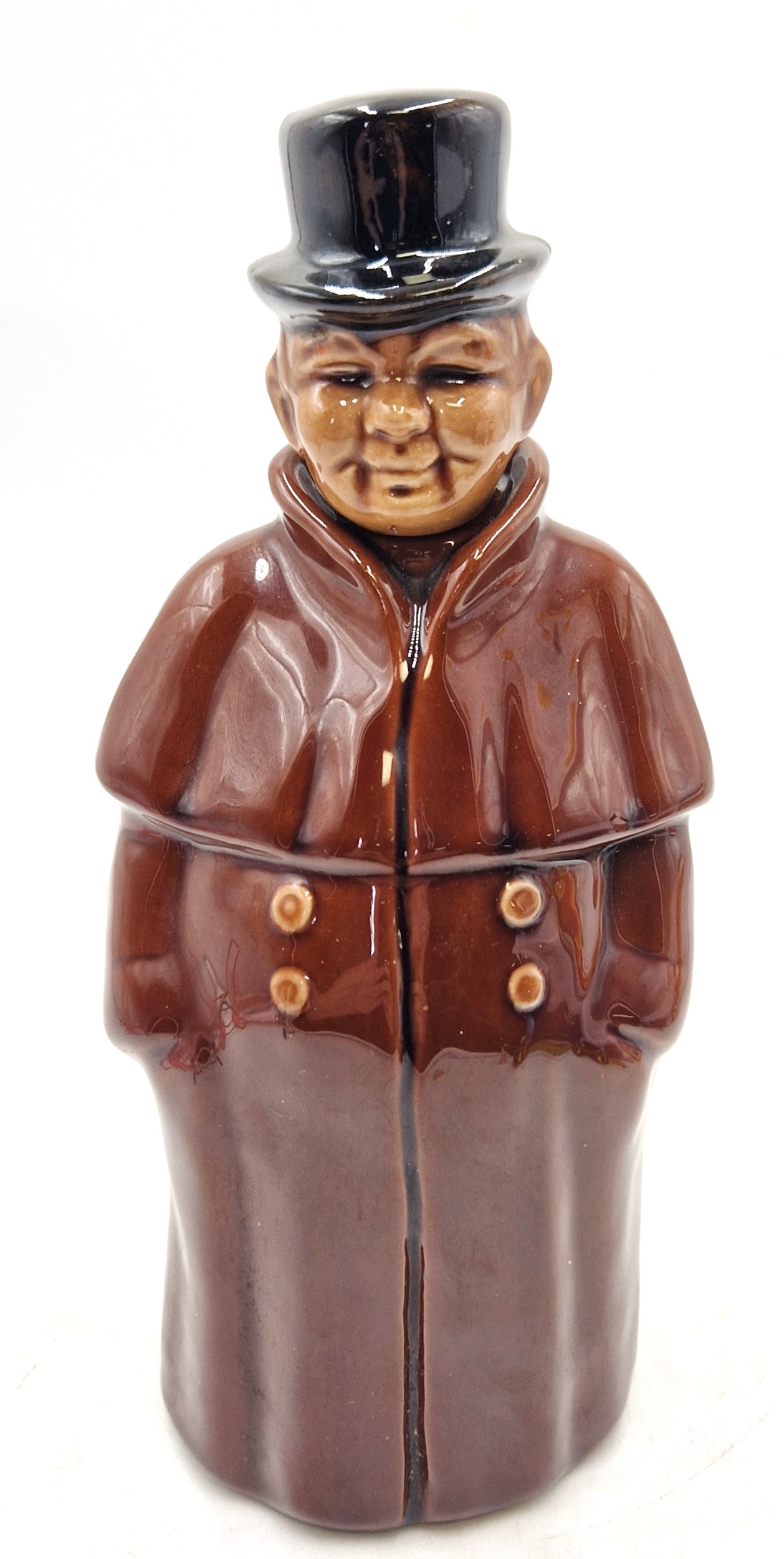 CORTENDORF CERAMIC DECANTER "MR PICKWICK" FROM THE CHARLES DICKENS ...