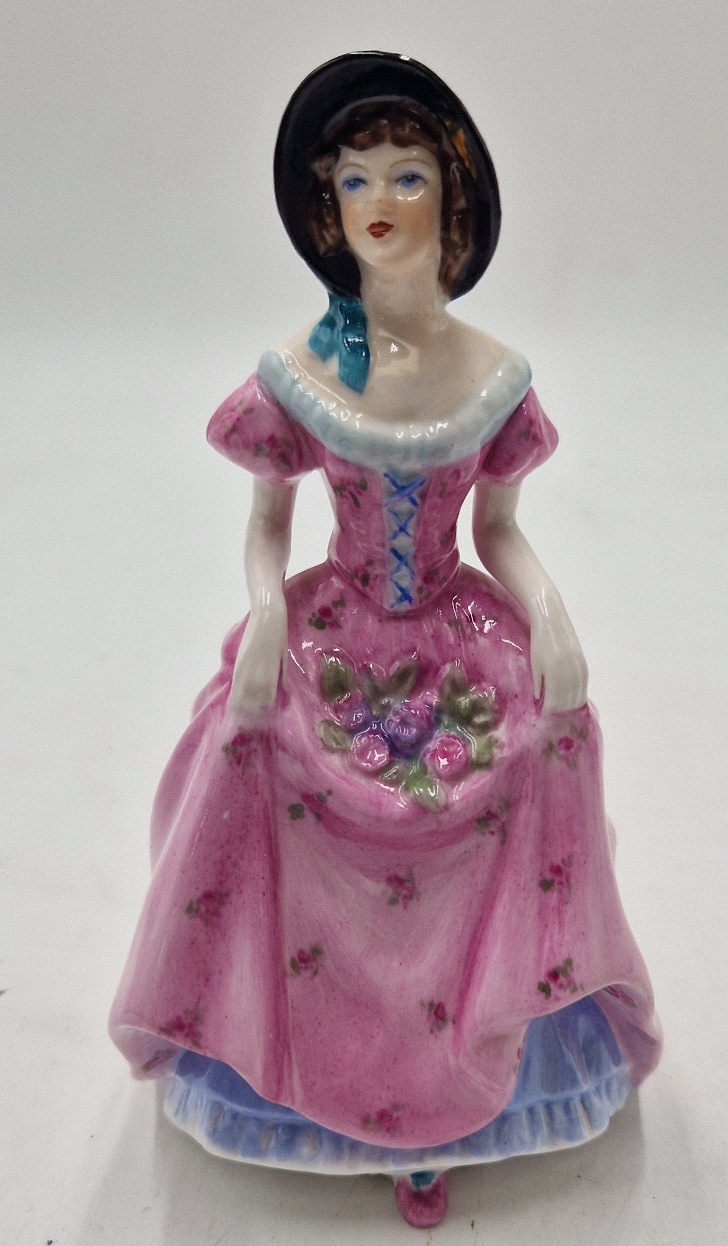 COALPORT CHINA 15.9cm FIGURINE "PENELOPE" (Style One) 1915/67 Designed By Mr Sydney.R.Sanders.
