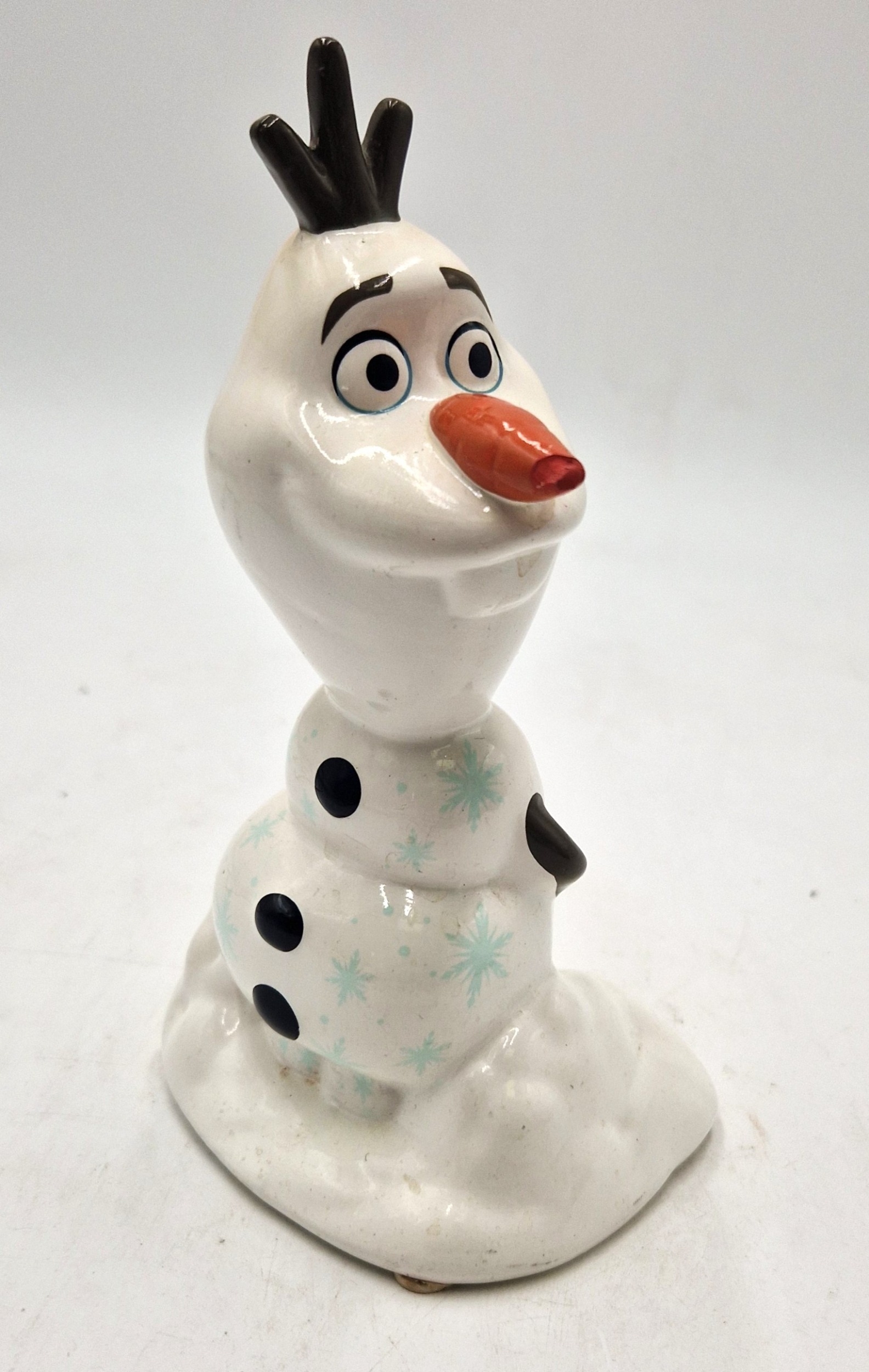 CHINA DISNEY MONEY BOX FASHIONED AS OLAF. (Olaf is a fictional ...